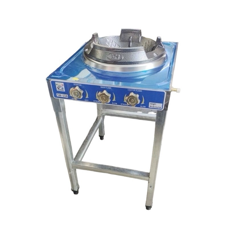 SAWANA High Pressure Commercial Burner Gas Stove With Stand SW13 ...