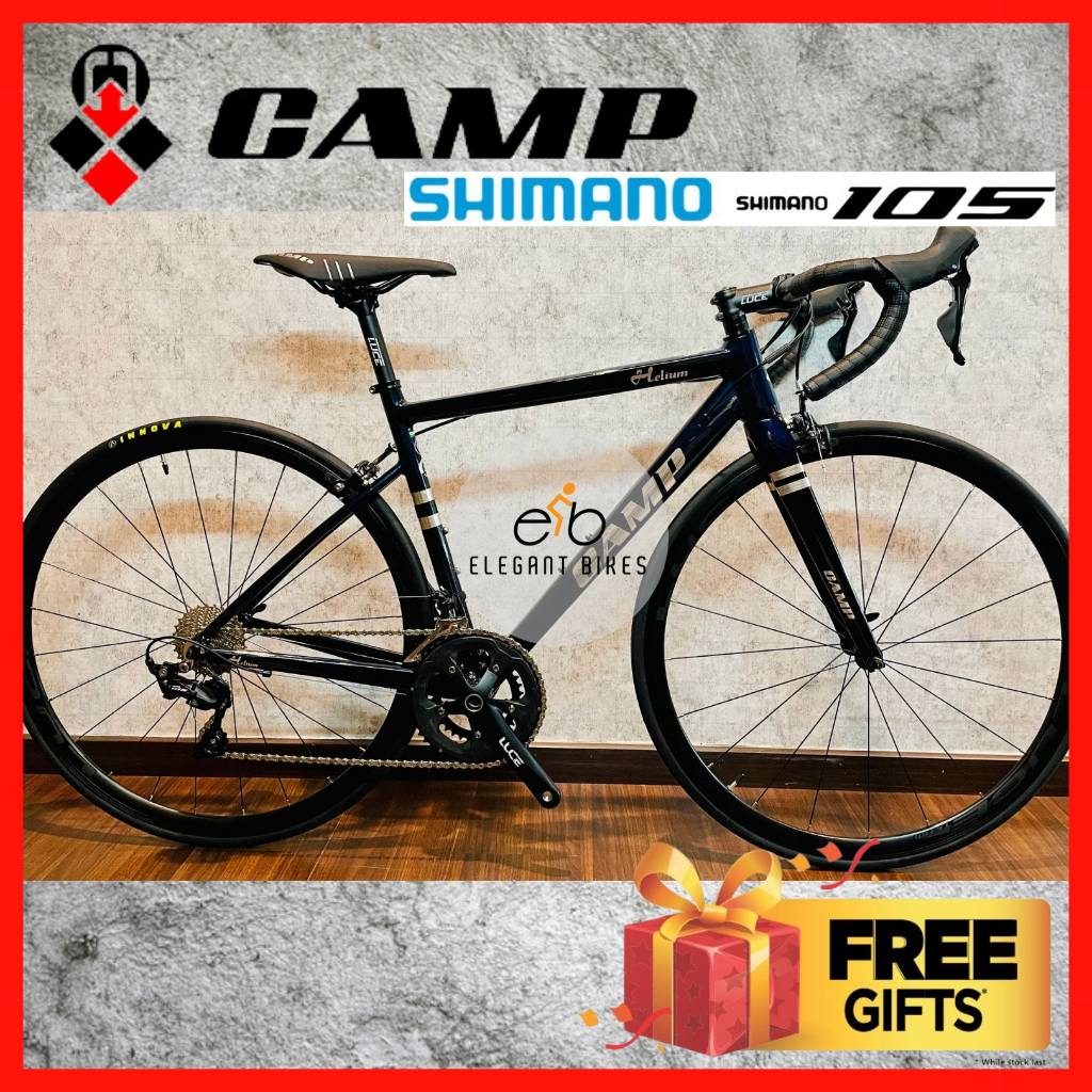 CAMP HELIUM 11SP 105 R7000 SHIMANO CARBON FORK ROAD BIKE BICYCLE ...