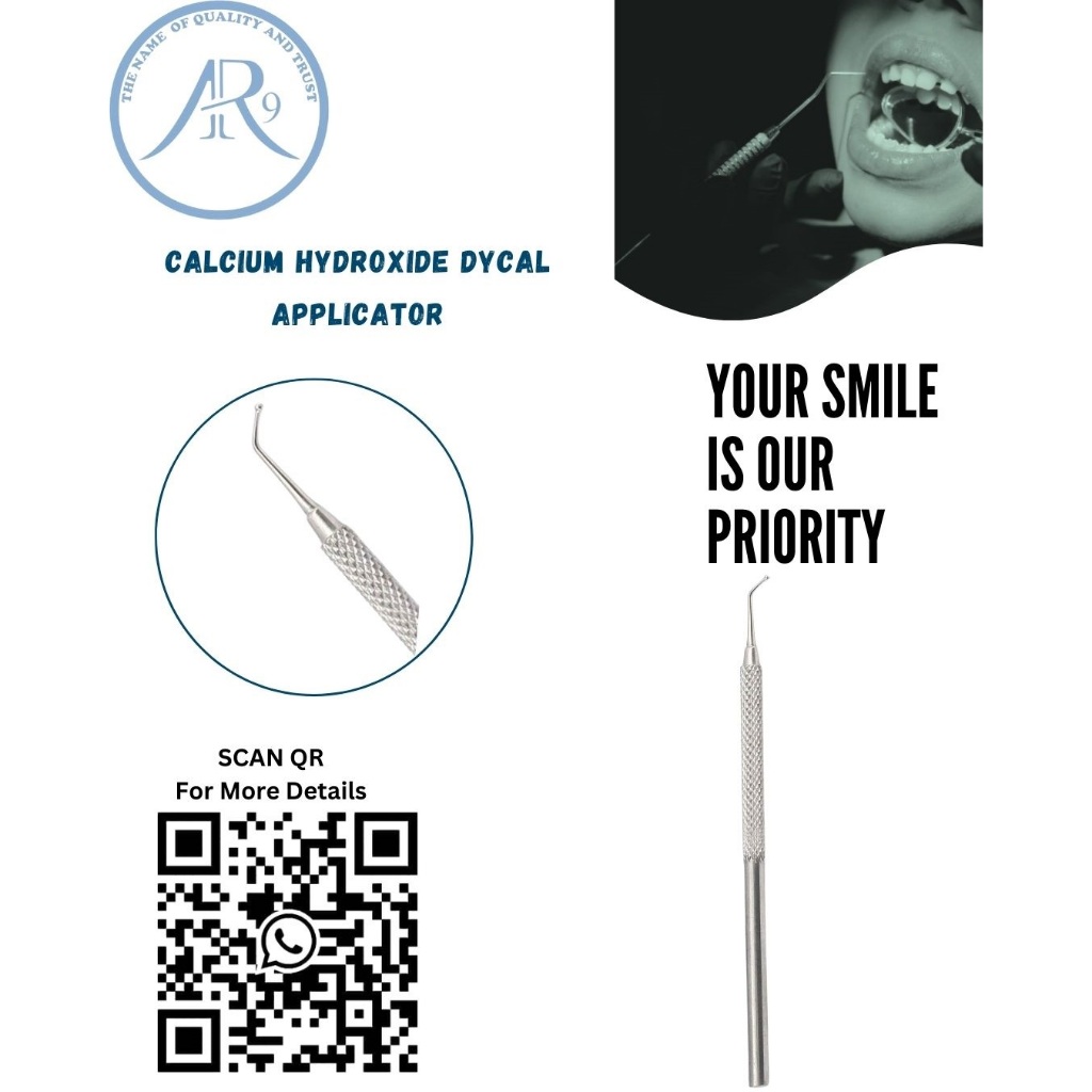 Calcium Hydroxide Dycal Applicator Single Ended Dental Instrument ...