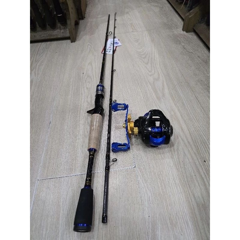 EXTEND SHARK 8 COMBO SET ROD + REEL FISHING SET | Shopee Malaysia
