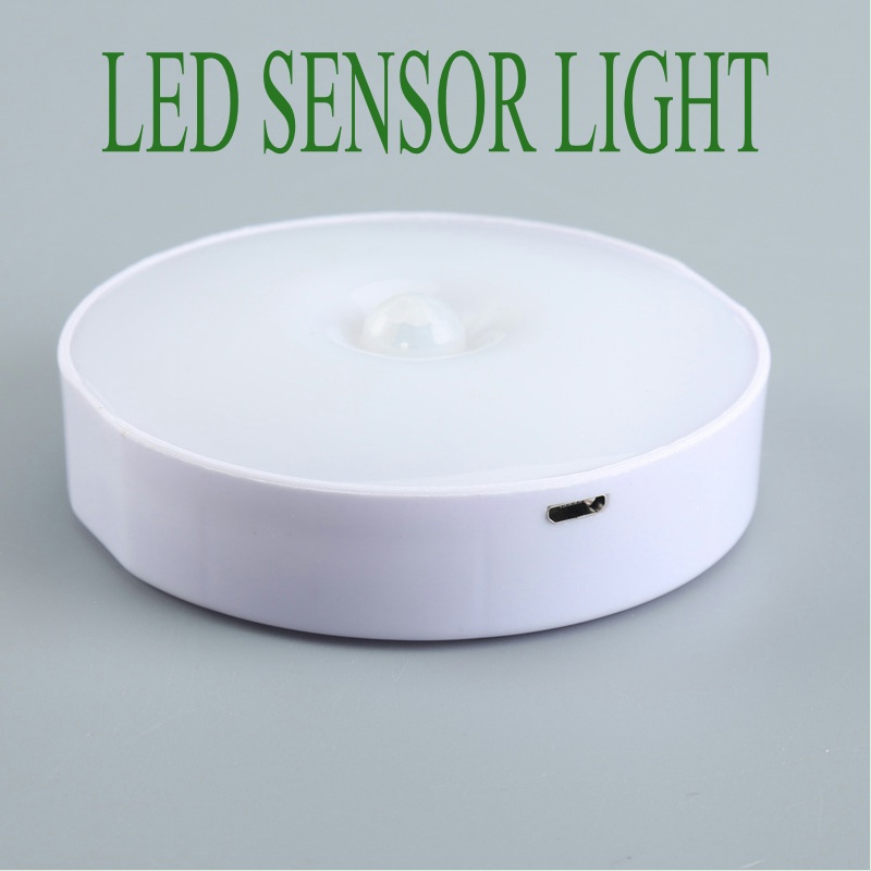 Motion Sensor Light USB charging LED Night Rechargeable Sensor Night ...