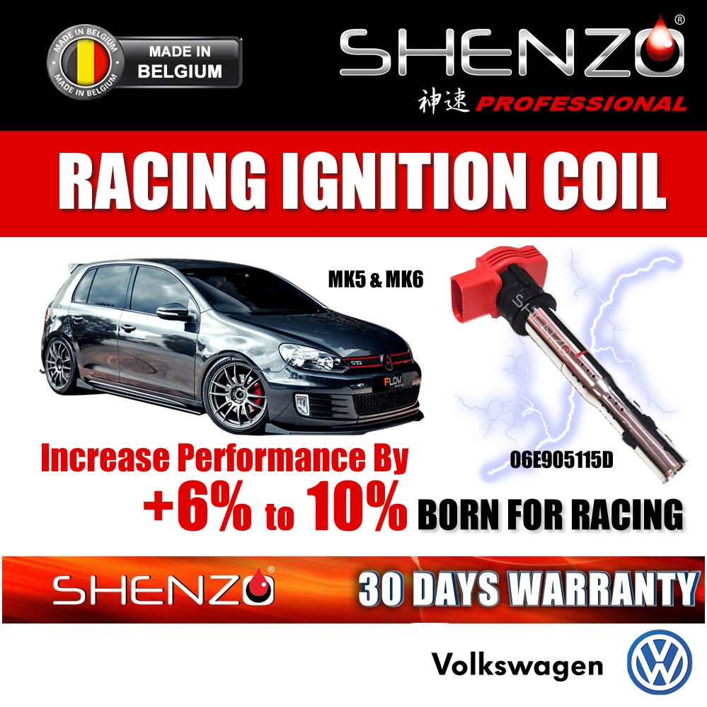 VW Racing Ignition plug coil MK5 MK6 Golf GTi Scirocco Jetta Passat ...