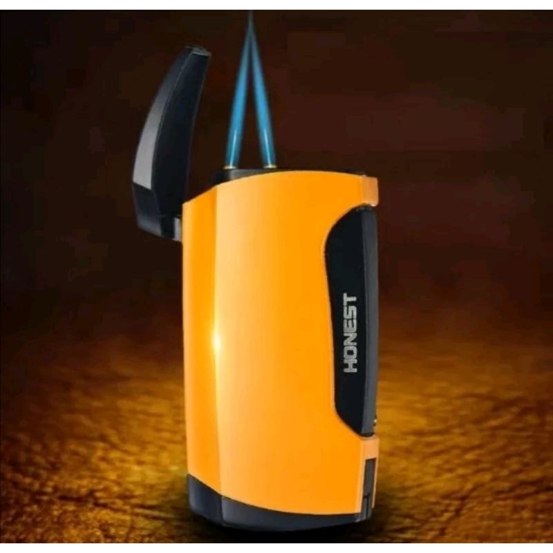 honest Double fire Metal Lighter With Torch Jet Flame | Shopee Malaysia