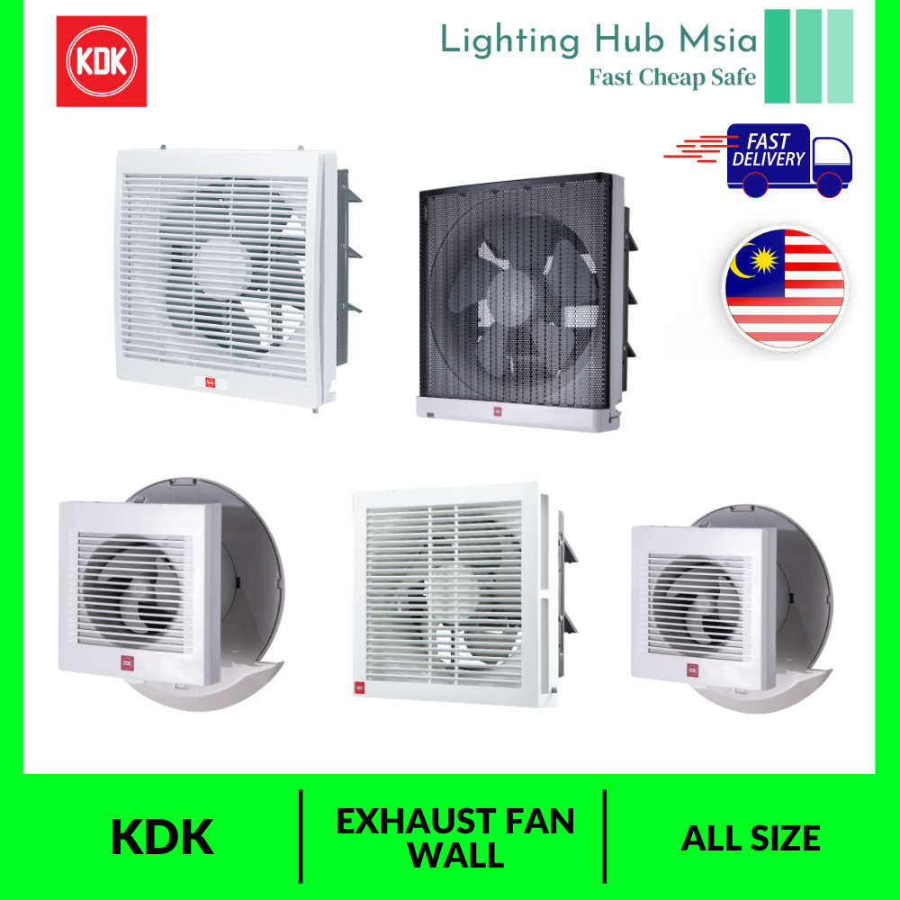 KDK EXHAUST FAN WALL 4/6/8/10" | Shopee Malaysia