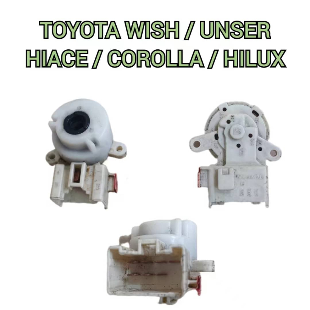 Ignition Switch / Key Switch Toyota Wish Unser Hiace Corolla Hilux 7 ...