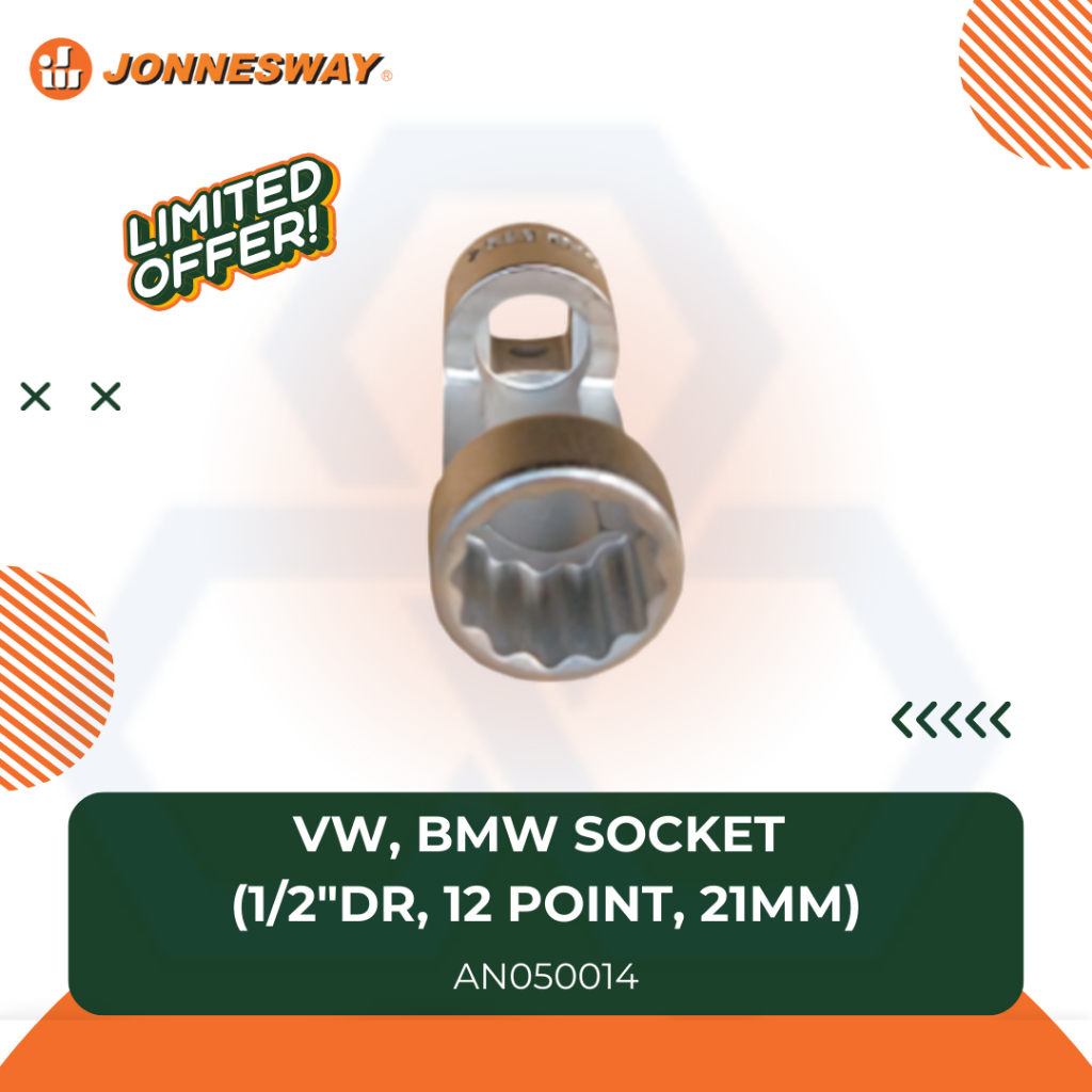 VW, BMW SOCKET (1/2"DR, 12 POINT, 21MM) | Shopee Malaysia