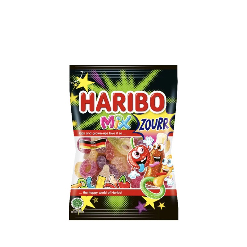 Haribo mix zourr gummy 80g | Shopee Malaysia
