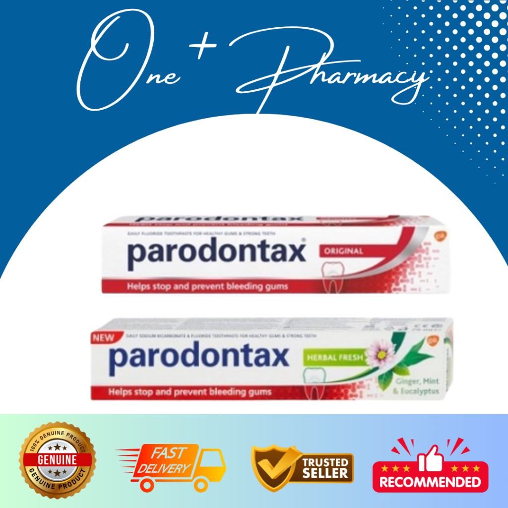 PARODONTAX toothpaste 90 g (Original/Herbal) | Shopee Malaysia