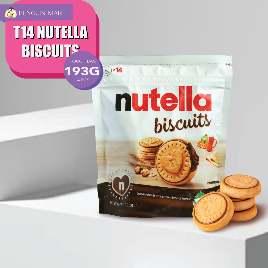 [Exp:Nov 24]Nutella Biscuits T14 193.2g [Halal Biscuit Choklat/Hazelnut ...