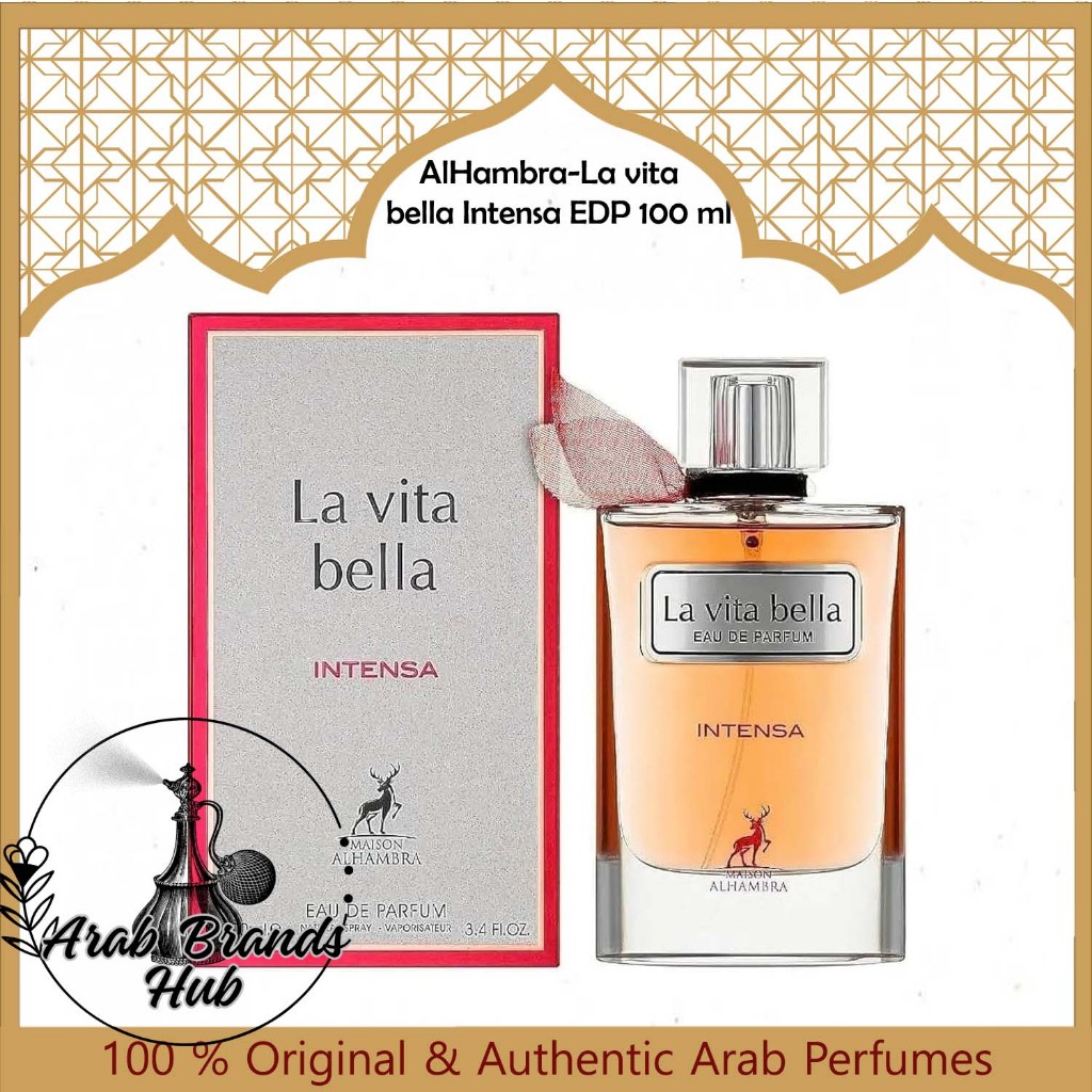 AlHambra-La vita bella Intensa EDP 100 ML | Shopee Malaysia