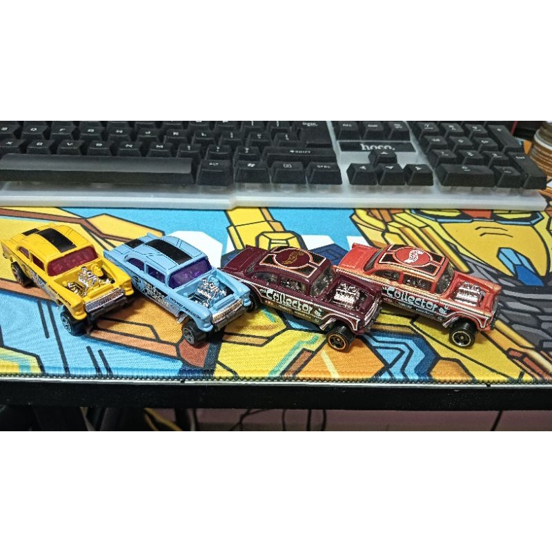 Hot Wheels loose Set 55 Chevy Bel air gasser | Shopee Malaysia