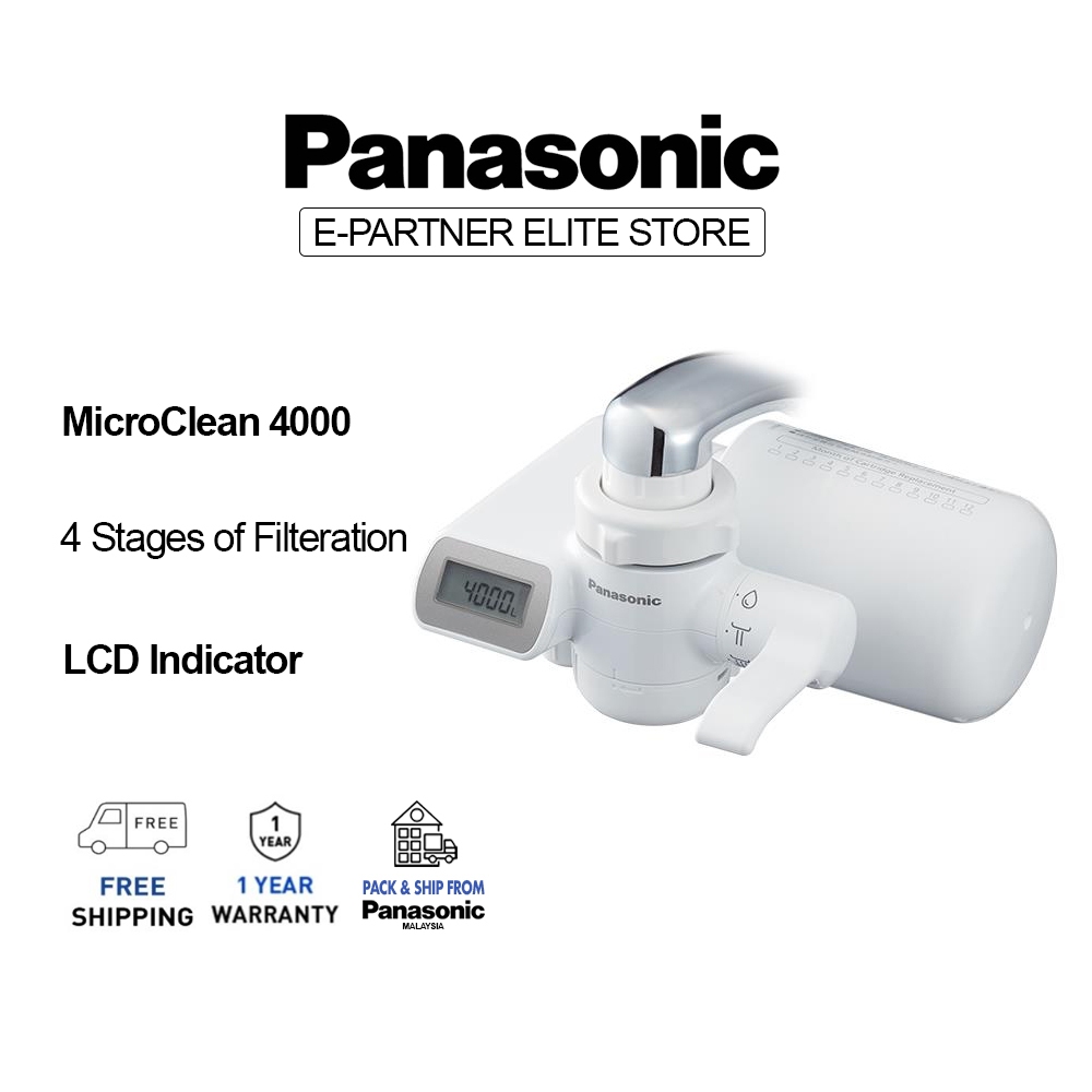Panasonic TK-CJ600 Faucet Water Purifier MicroClear4000 Filter ...