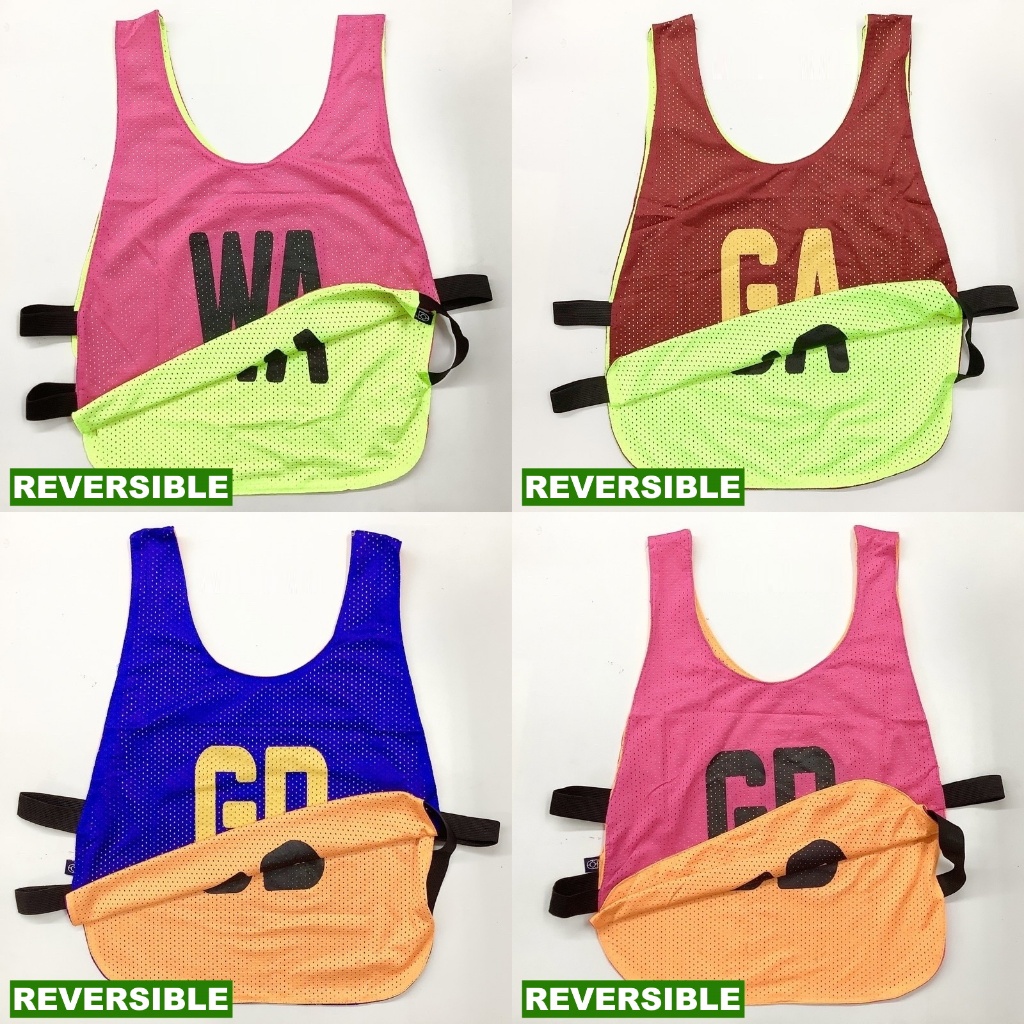 Arora Netball Bibs Mesh Reversible 7 Helai per Set | Shopee Malaysia