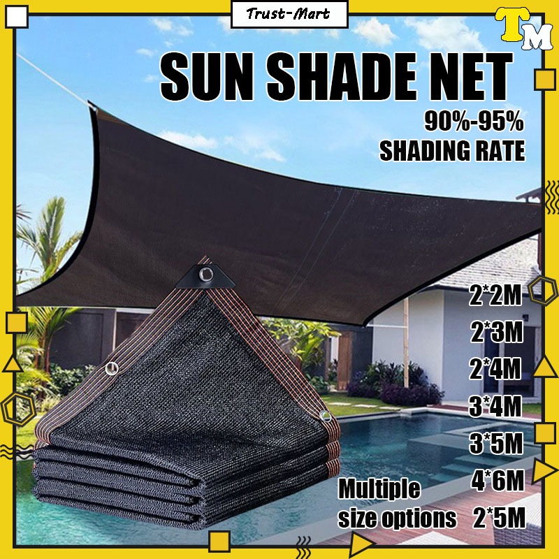 Sun Shade Net Anti UV Outdoor Awnings Sun Shelter Sunscreen Garden Net ...