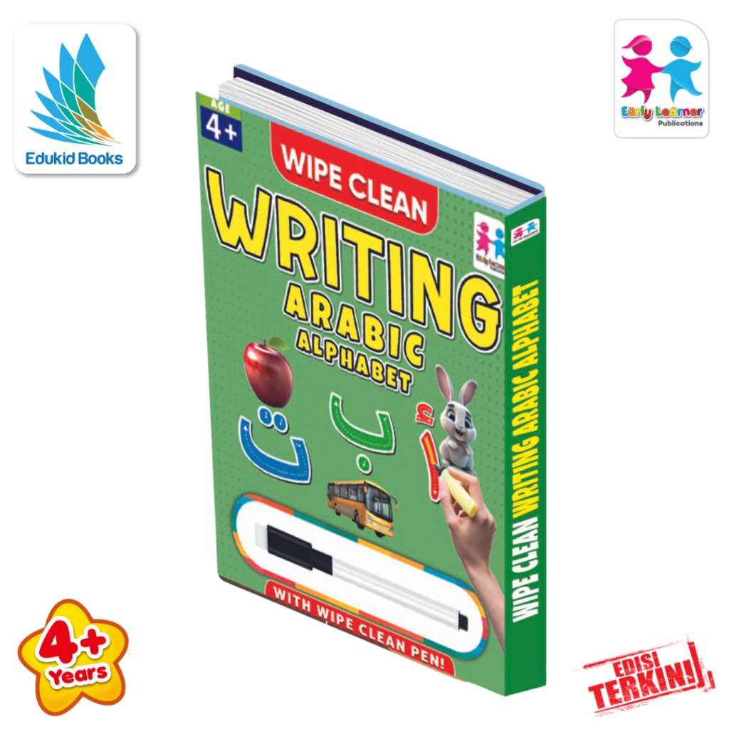 Wipe Clean - WIPE CLEAN WRITING ARABIC ALPHABET WITH WIPE CLEAN PEN ...
