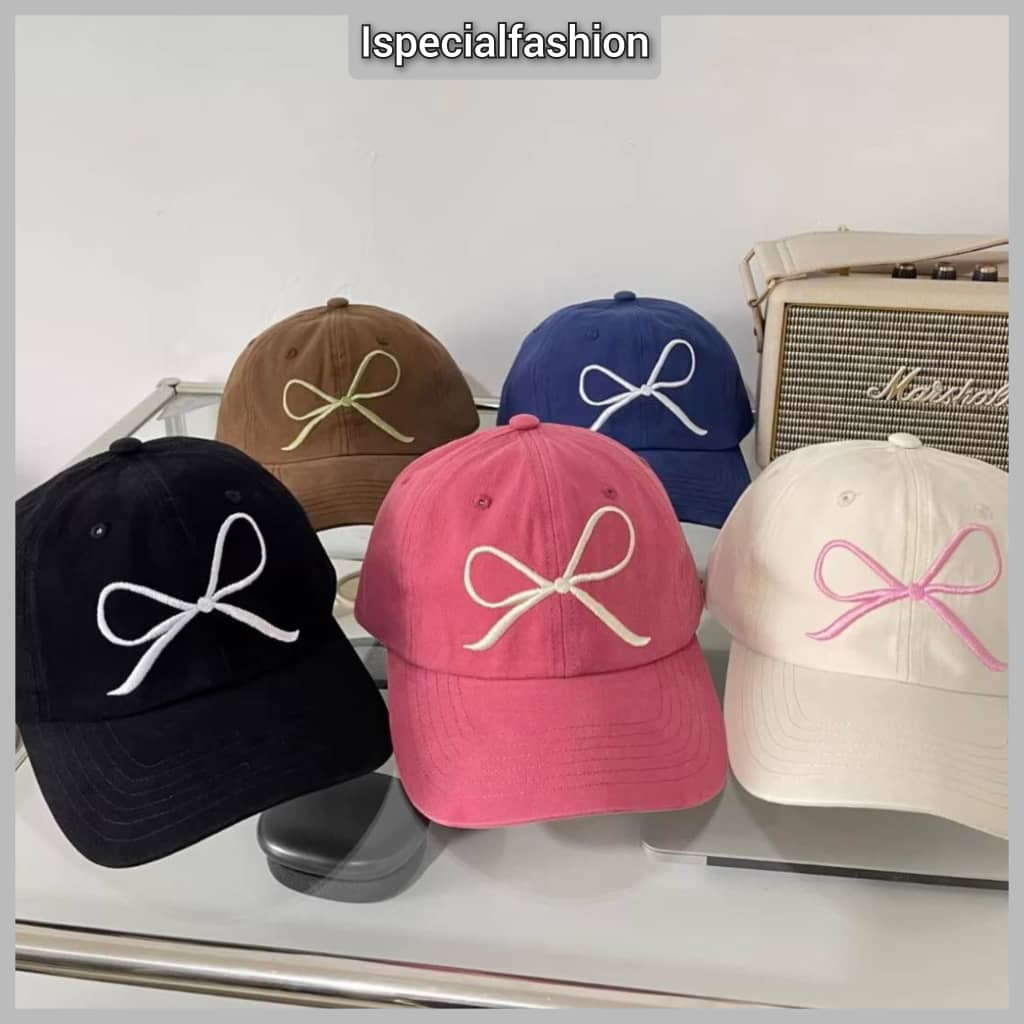 [6yr-12yr] Kid Korean Baseball Cap Topi Budak Kids Caps Ribbon ...