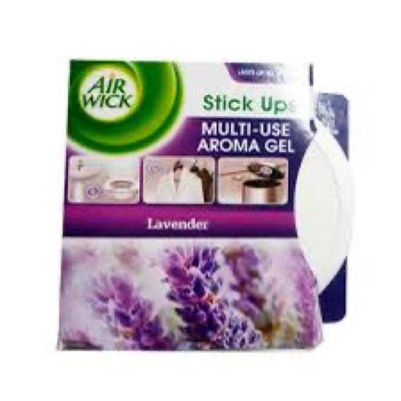 (NO BOX) Air Wick Stick Ups Gel - Lavender (30g) | Shopee Malaysia