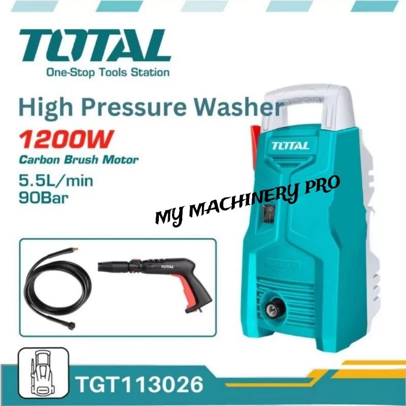 100% ORIGINAL TOTAL HIGH PRESSURE CLEANER WATER JET (90BAR/1300PSI ...