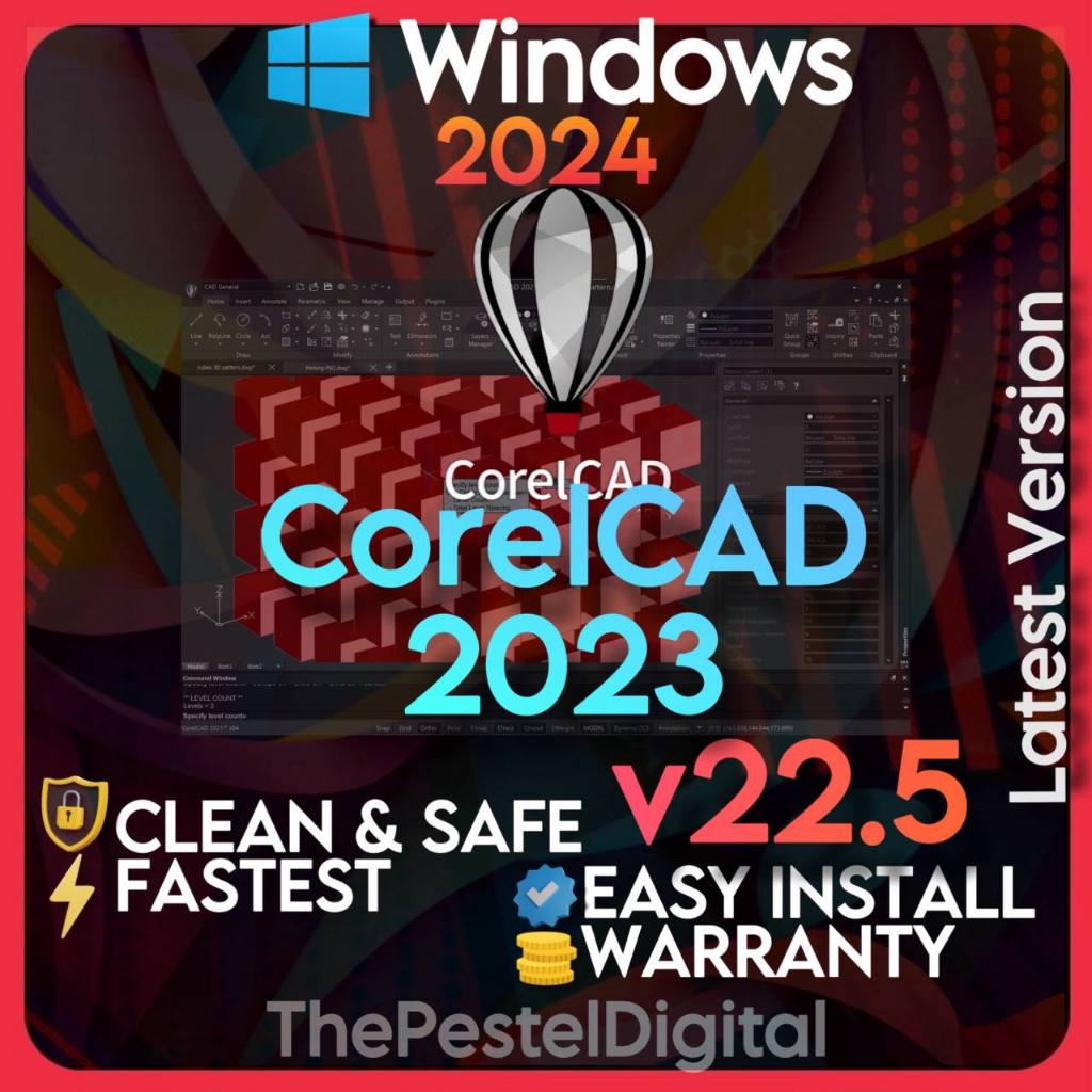 CorelCAD 2023 v25 Lifetime Latest Full Version | Windows | 2024 ...