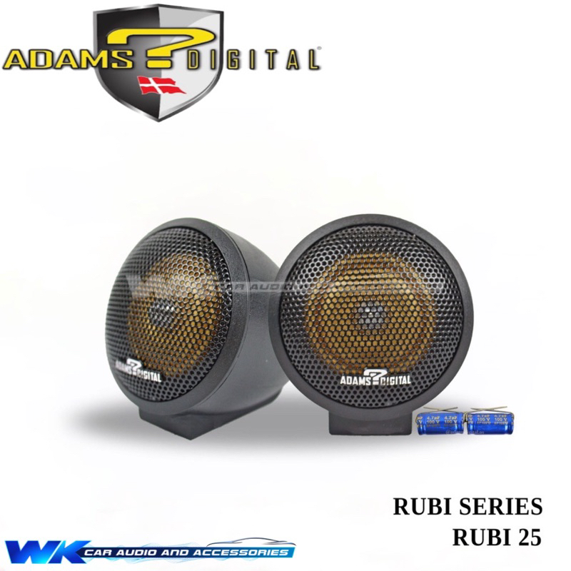 ADAMS DIGITAL RUBI SERIES TWEETER RUBI-25 100% ORIGINAL. | Shopee Malaysia