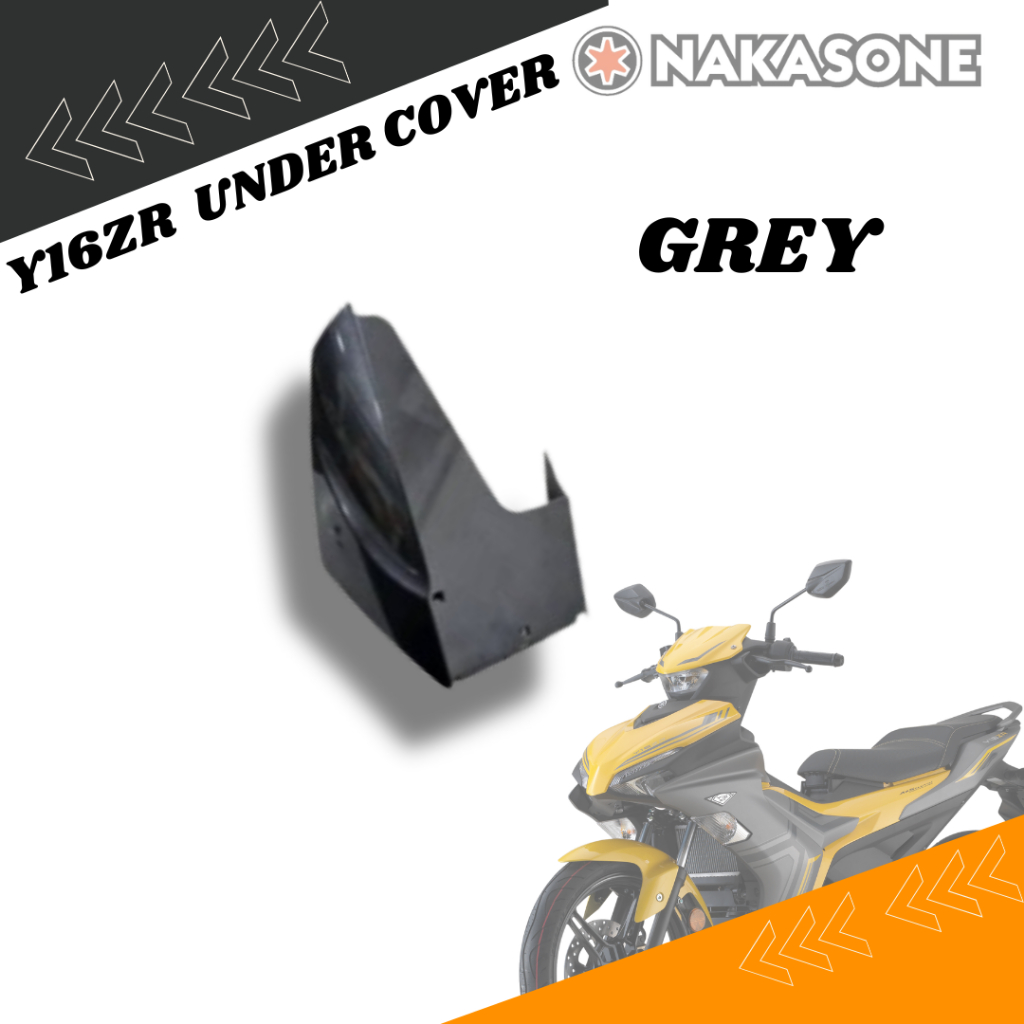 YAMAHA Y16 Y16ZR UNDER COVER / LOWER UNDER COVER [ GREY ] COVER BAWAH # ...