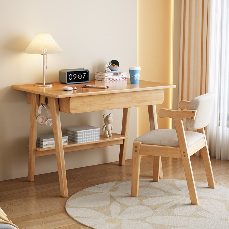 Simple desk modern home bedroom office desk children's writing desk ...
