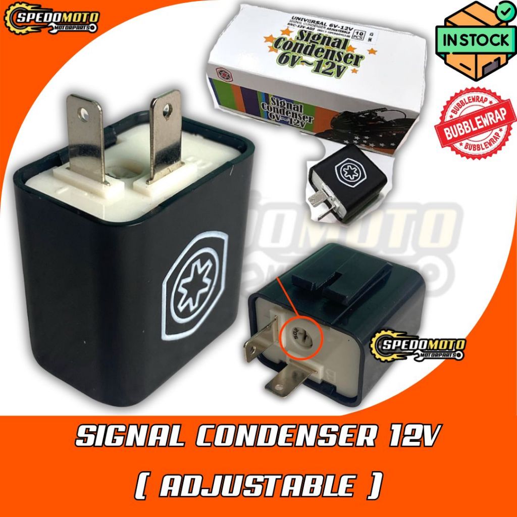 SIGNAL CONDENSER 12V ( ADJUSTABLE ) | Shopee Malaysia