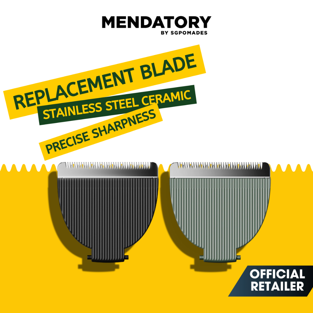 Meridian Grooming Replacement Blade (Black or Green) | Shopee Malaysia