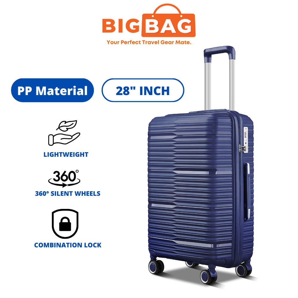 BIG BAG Sprinter 28" (PP) Polypropylene Luggage 28 Inch Unbreakable ...