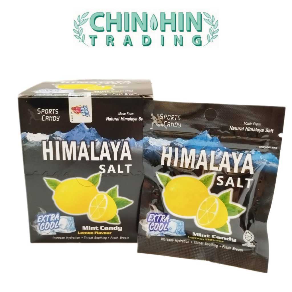 [BIG FOOT] Himalaya Salt Candy : Lemon Mint / Ginger Lemon ( 15g X 12 ...