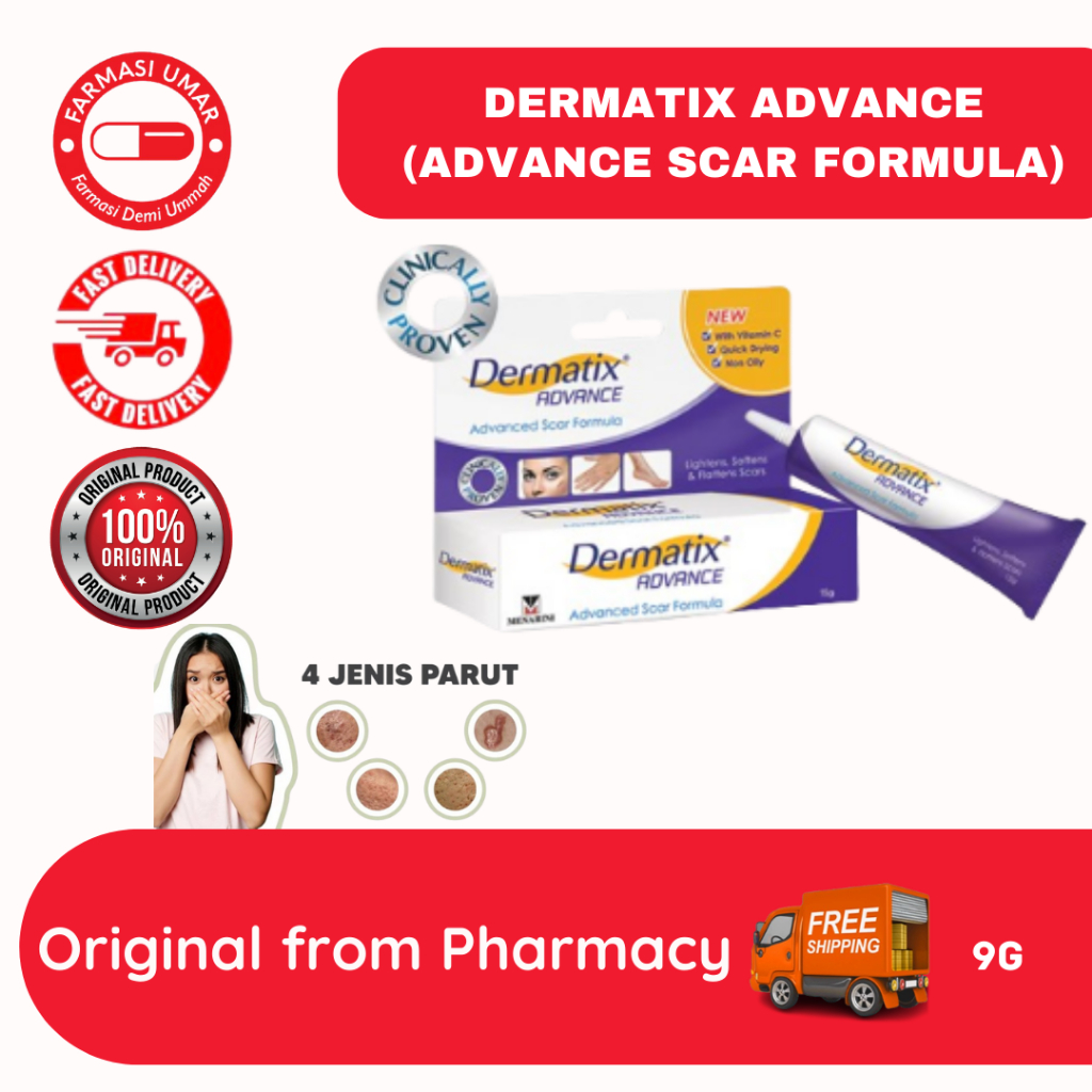 DERMATIX ADVANCE SCAR FORMULA (CREAM PARUT) | Shopee Malaysia