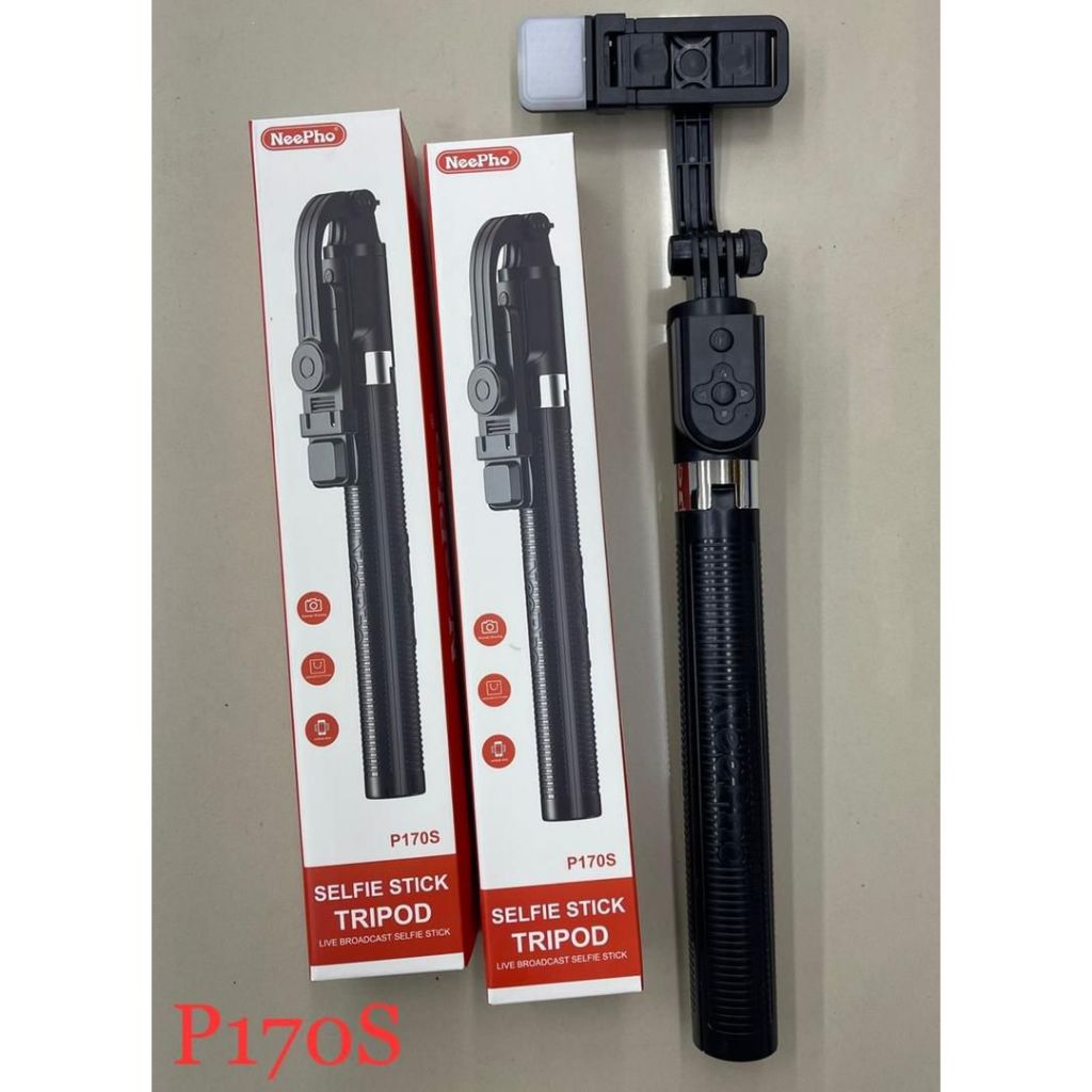 NeePho Selfie Stick Tripod P170/P170S 170cm with wireless remote ...