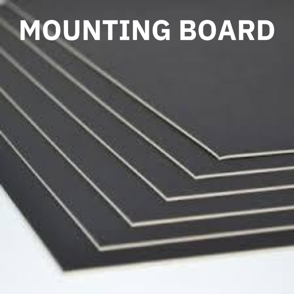 KAD KERAS / BLACK MOUNTING BOARD A4, A3 | Shopee Malaysia