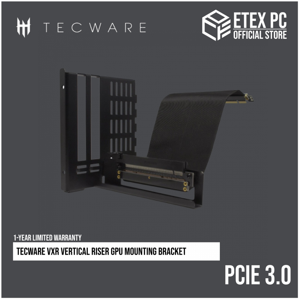 Tecware VXR Vertical Riser GPU Mounting Bracket # TEC-VXR-RISER ...