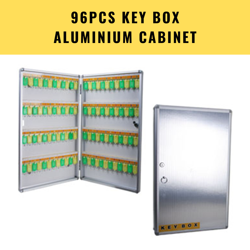 HVILOG H-1120 KEY BOX ALUMINIUM CABINET SAFETY KEY STORAGE BOX ( 24 32 ...