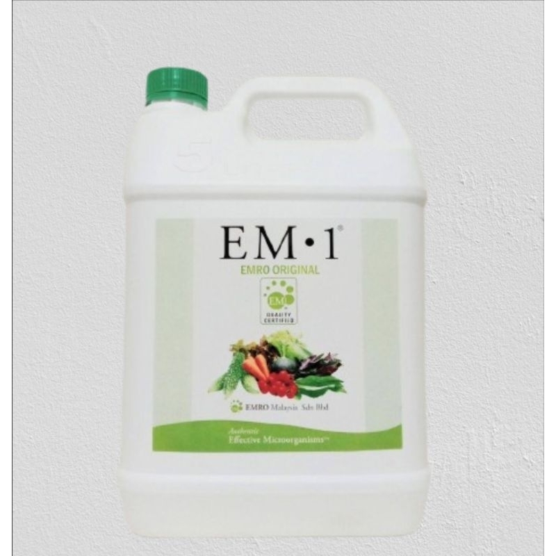 EM 1 EFFECTIVE MICROORGANISM 5LITER | Shopee Malaysia