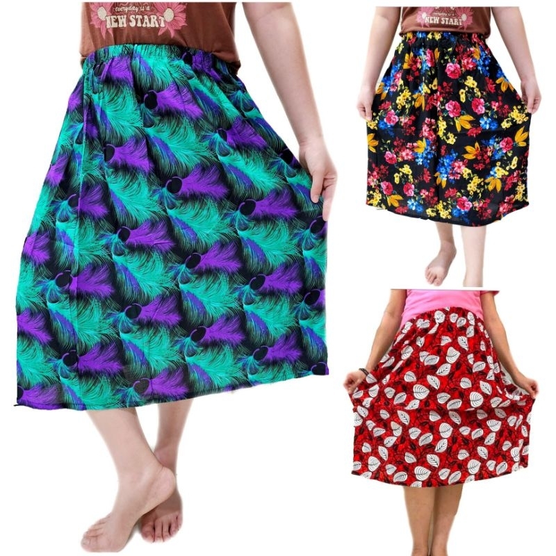 Batik Dress Pendek Kain Batik free size. | Shopee Malaysia