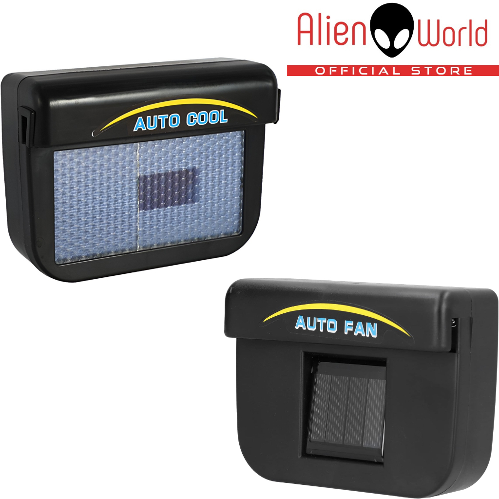 Solar Powered Car Cabin Cooler Fan | Cabin Ventilation Fan | Kipas ...