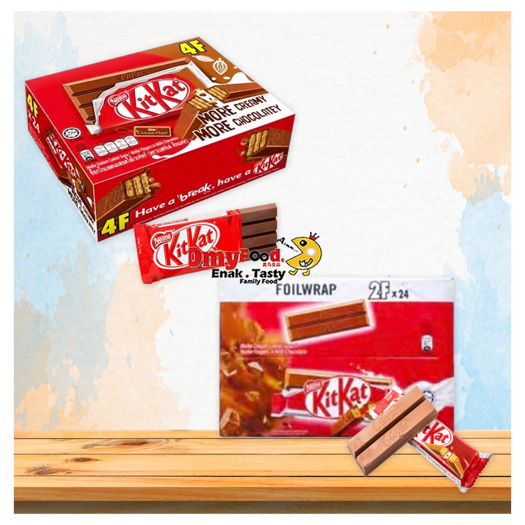 17g x 24pcs 2F / 35g x 24pcs 4F Nestle Kit Kat KitKat Wafer Fingers in ...