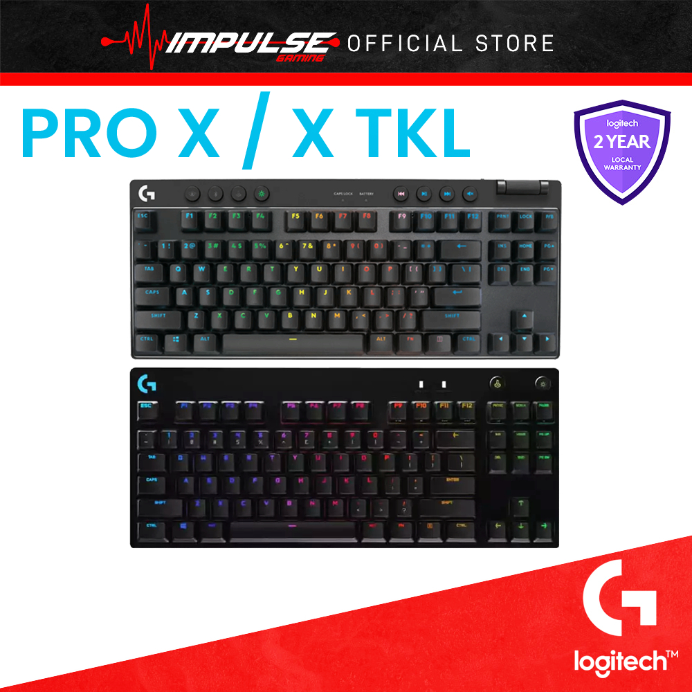 Logitech G Pro X / Pro X TKL Lightspeed Wireless Gaming Keyboard ...
