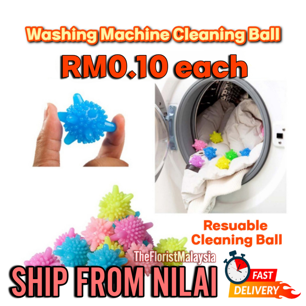 🔥𝑹𝑬𝑨𝑫𝒀 𝑺𝑻𝑶𝑪𝑲🔥Useful Magic Washing Machine Laundry Ball Decontamination ...
