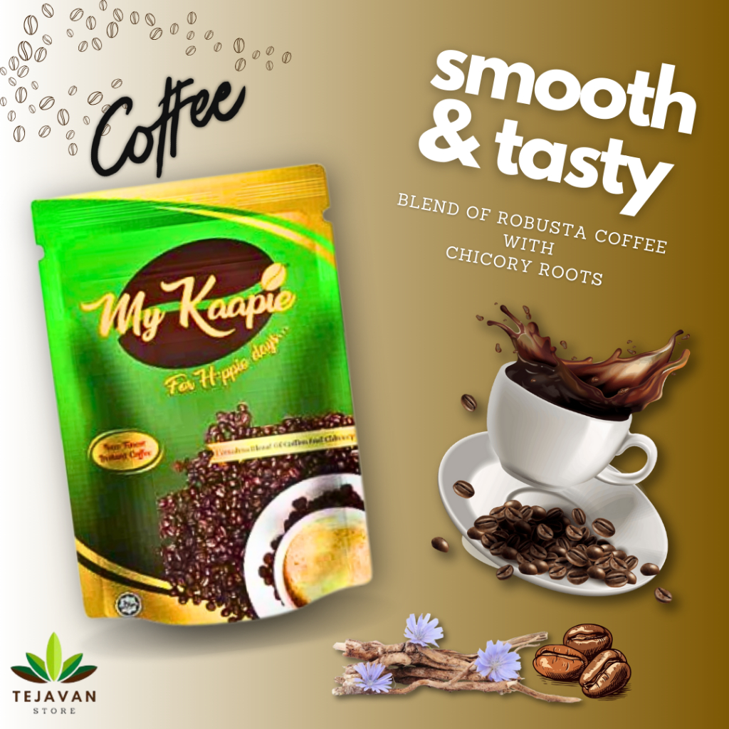 MyKaapie Coffee, Premium Quality of Robusta Coffee Beans with Chicory ...