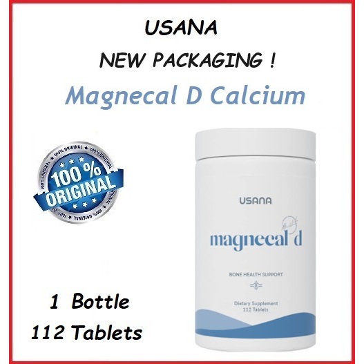 Exp: 11/2025 USANA Magnecal D PLUS 力钙镁D片 (1 bottle x 112 tablets) Ready ...