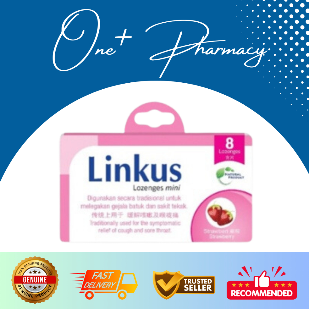 Linkus Lozenges Mini 8's (strawberry/cherry) | Shopee Malaysia