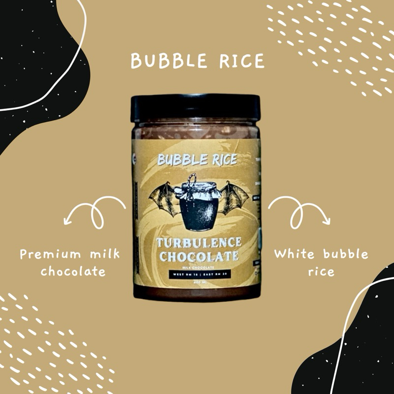 Bubble Rice Turbulence Chocolate Premium Chocojar | Shopee Malaysia