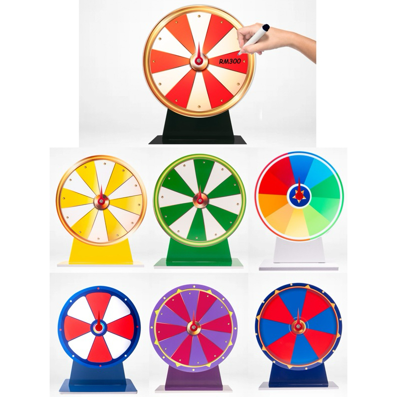 Wheel of fortune game/spin wheel/Lucky Wheel / roda putar / roda impian ...