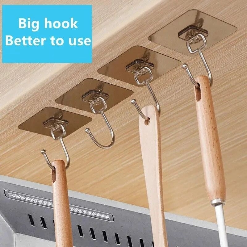 Strong Stainless Steel Hook Single Robe Hook Fitting Roomb Hooks ...
