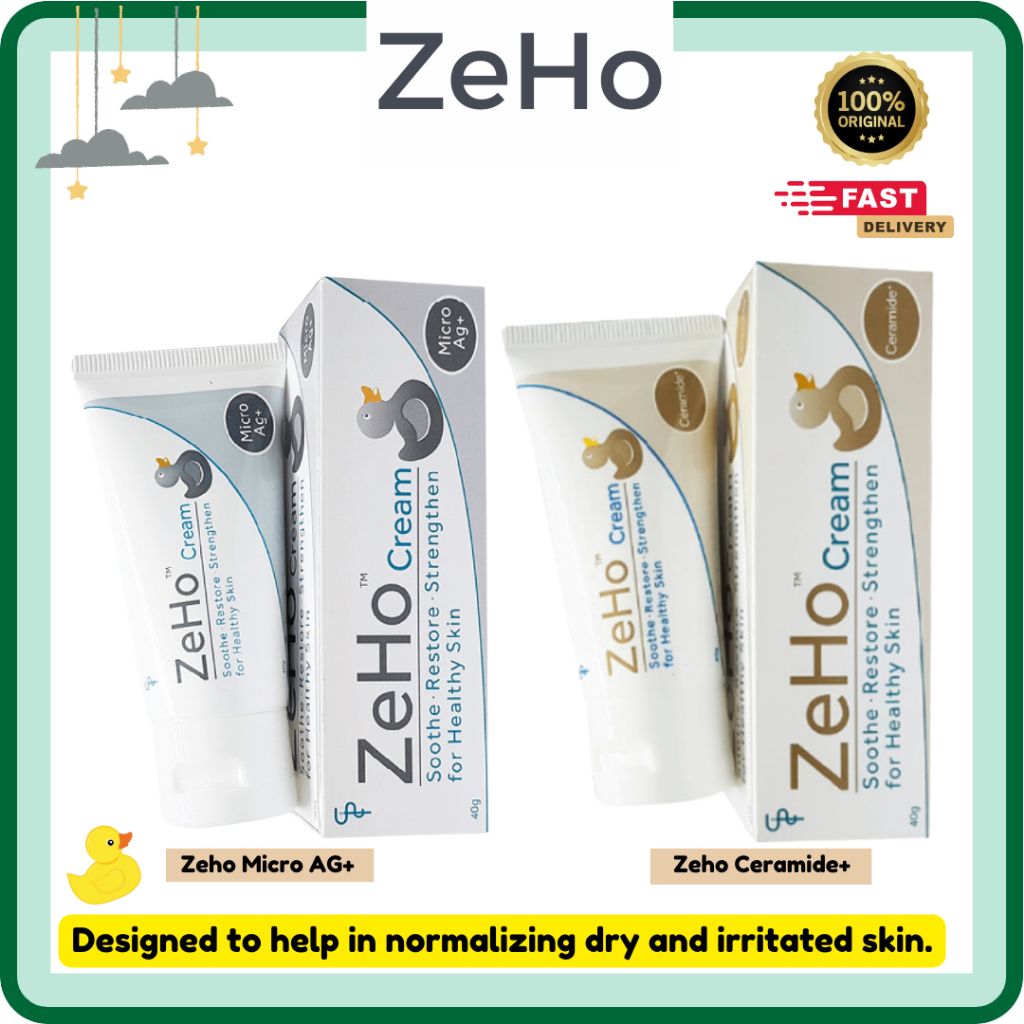 Zeho Cream Ceramide+ CREAM | ZeHo Cream MicroAg+ CREAM | Dry skin ...