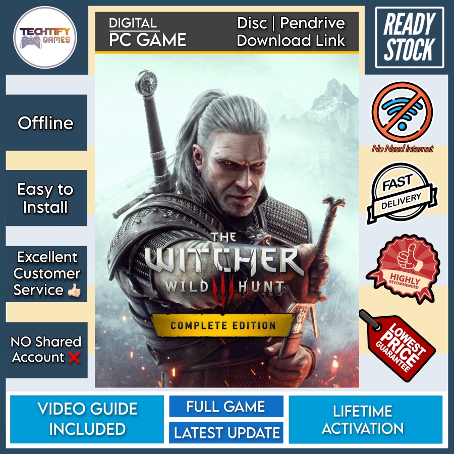 [PC Game] The Witcher 3 Wild Hunt Complete Edition (v4.00 + All DLCs ...
