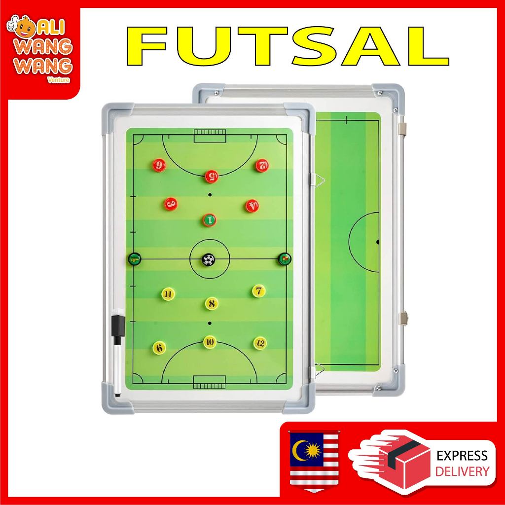 (READY STOCK) FUTSAL COACHING BOARD / TACTIC BOARD ALUMINIUM ALLOY ...
